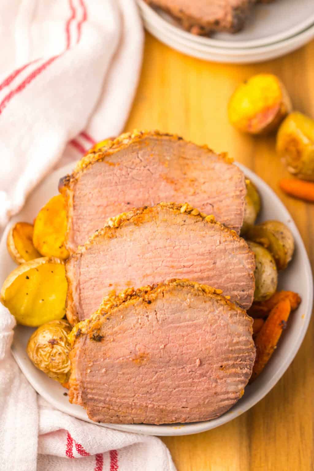Slow Cooker Eye of Round Roast | Busy Day Dinners